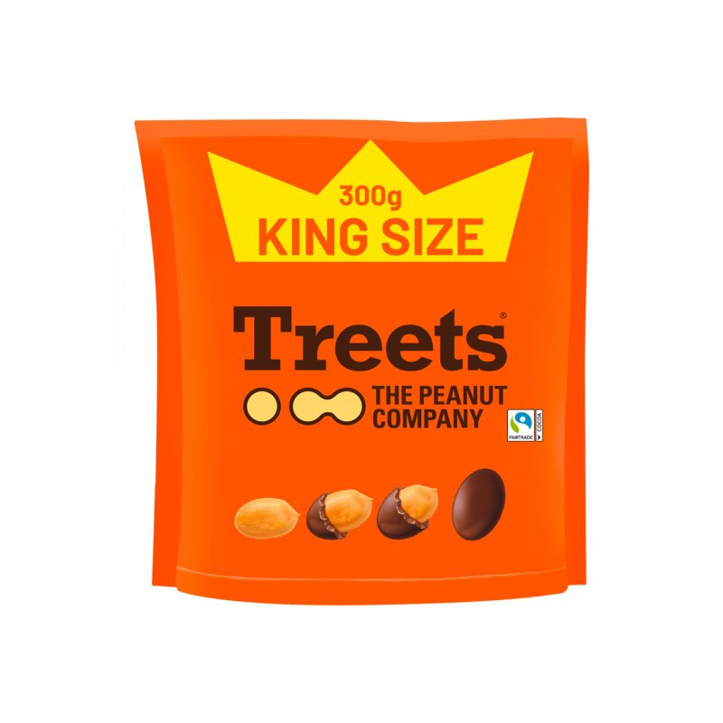 Treets Peanuts King Size 300g - Lebensmittel-Versand.eu | Lebensmitte