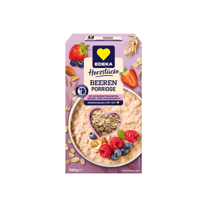 EDEKA Premium Porridge Beere 350g - Lebensmittel-Versand.eu | Lebensm