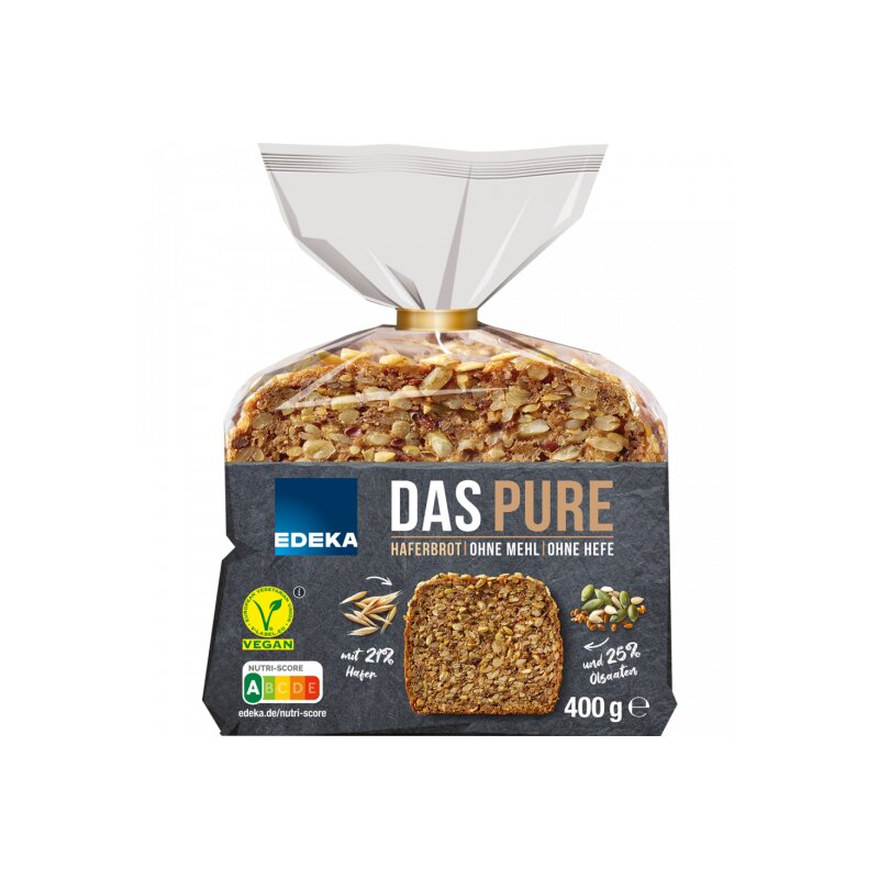 EDEKA Das Pure Haferbrot 400g - Lebensmittel-Versand.eu | Lebensmitte