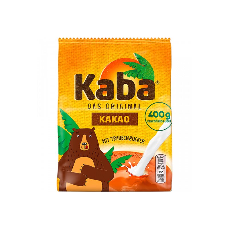 Kaba Schoko Nachfüllbeutel 400g - Lebensmittel-Versand.eu | Lebensmit