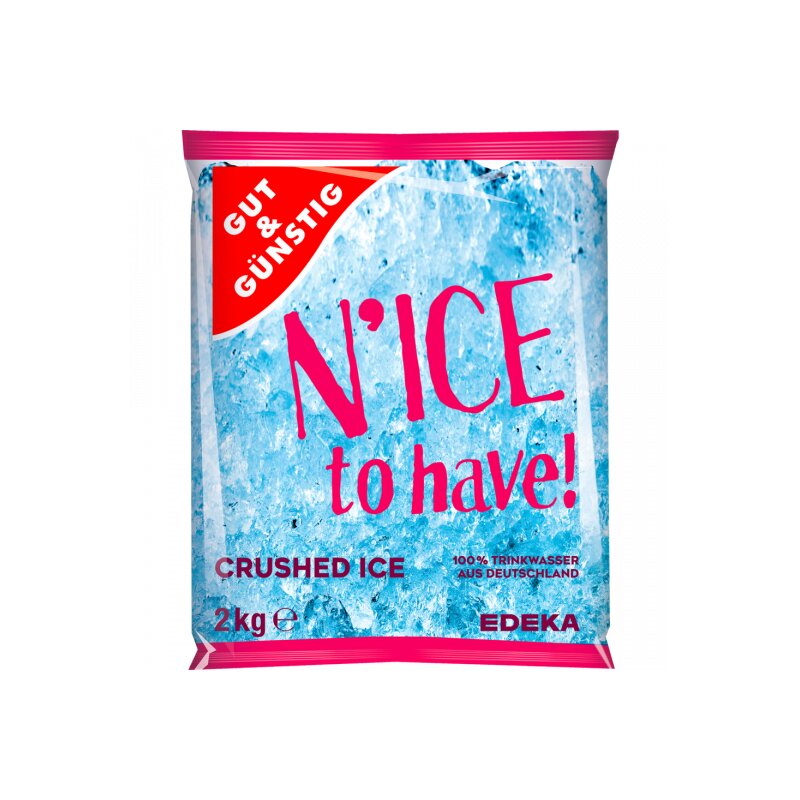 GUT&GÜNSTIG N'ICE to have Crushed Ice 2kg - Lebensmittel-Versand.eu