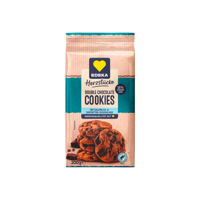 EDEKA Cookies Double Chocolate 200g - Lebensmittel-Versand.eu | Leben