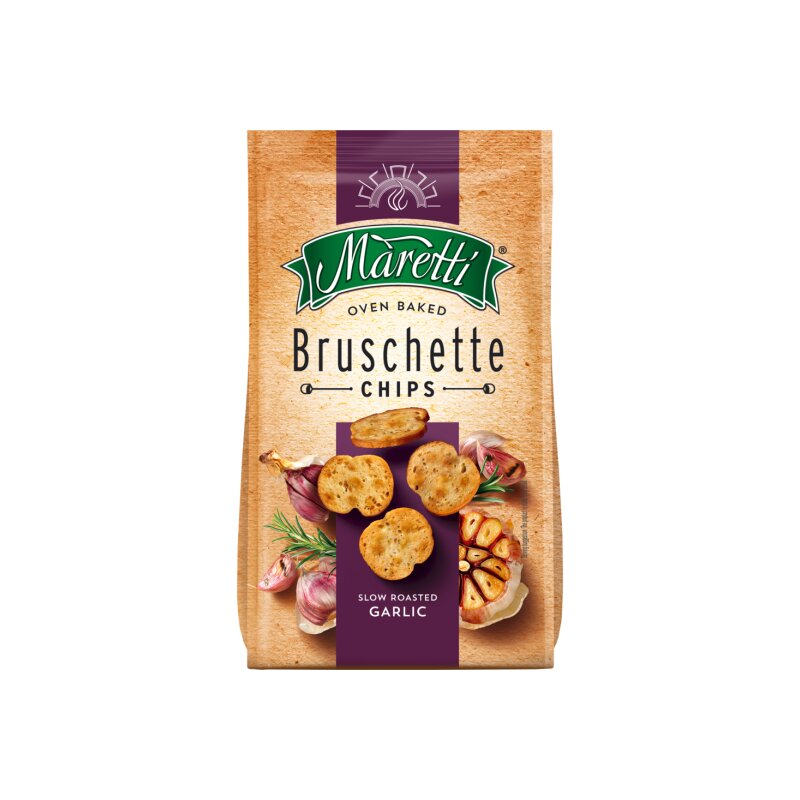 Maretti Bruschette Roasted Garlic 150g - Lebensmittel-Versand.eu | Le