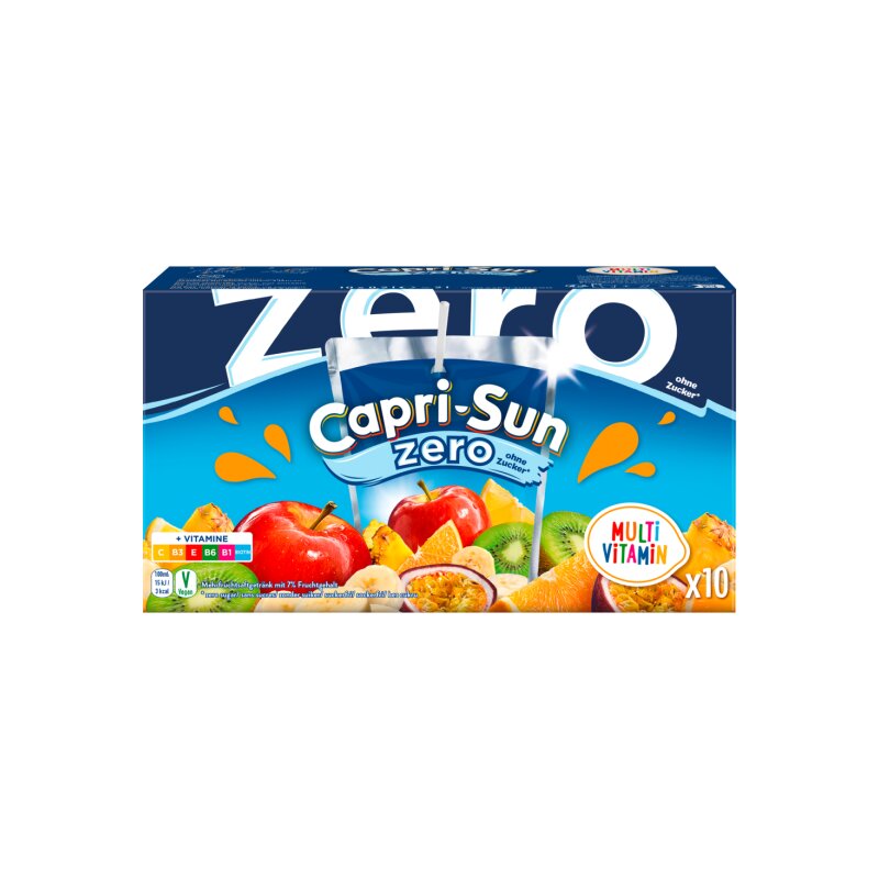 Capri Sun Multivitamin Zero 10x0,2l - Lebensmittel-Versand.eu | Leben