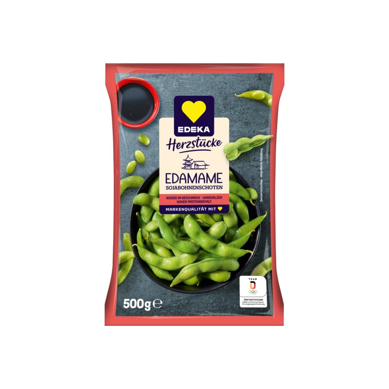 EDEKA Herzstücke Edamame Schoten 500g - Lebensmittel-Versand.eu | Leb