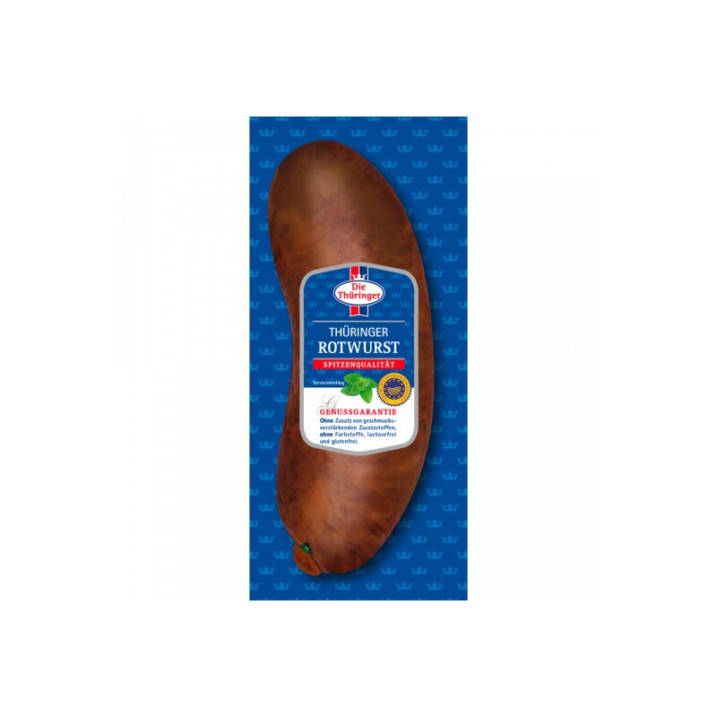 Thüringer Rotwurst Krause 250g - Lebensmittel-Versand.eu | Lebensmitt