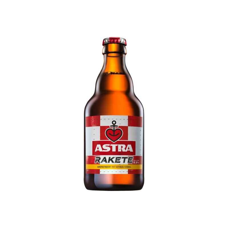 Astra Rakete mit Citrus-Wodka Aroma 6er 0,33l, 12,73