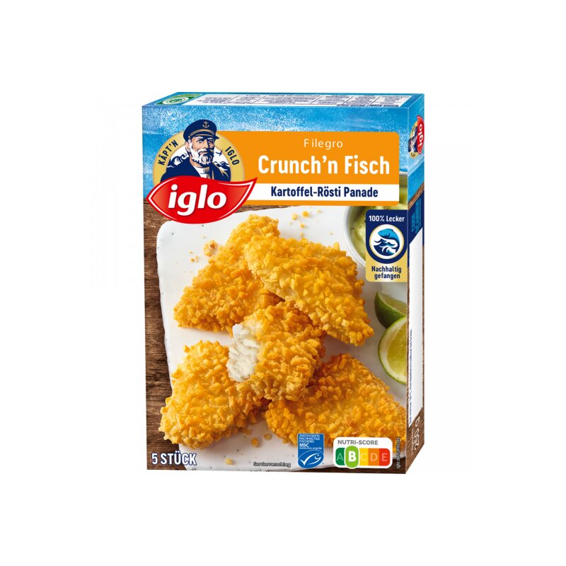 Iglo Filegro Crunchn Fish 250g - Lebensmittel-Versand.eu | Lebensmitt