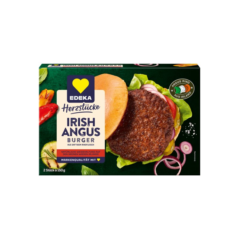 EDEKA Irish Angus Burger 300g - Lebensmittel-Versand.eu | Lebensmitte