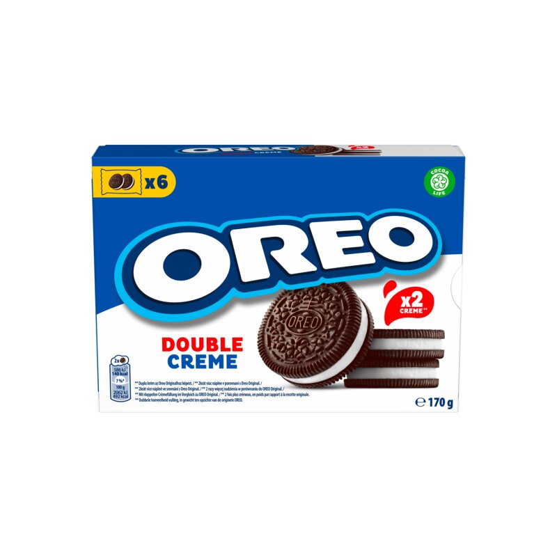 Oreo Double 170g - Lebensmittel-Versand.eu | Lebensmittel online best