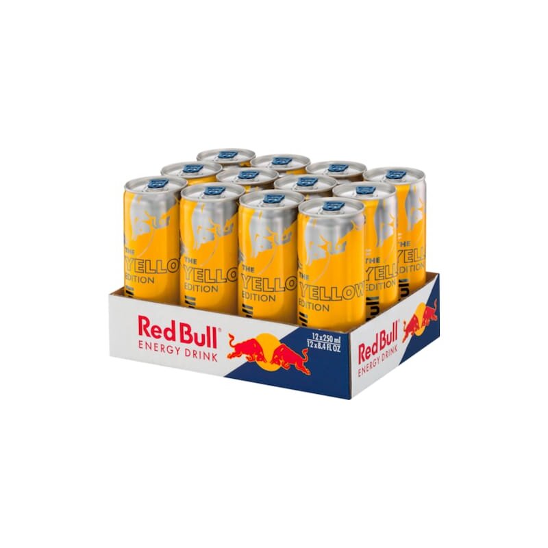 Red Bull Yellow Edition 12x0,25l Träger, 19,78