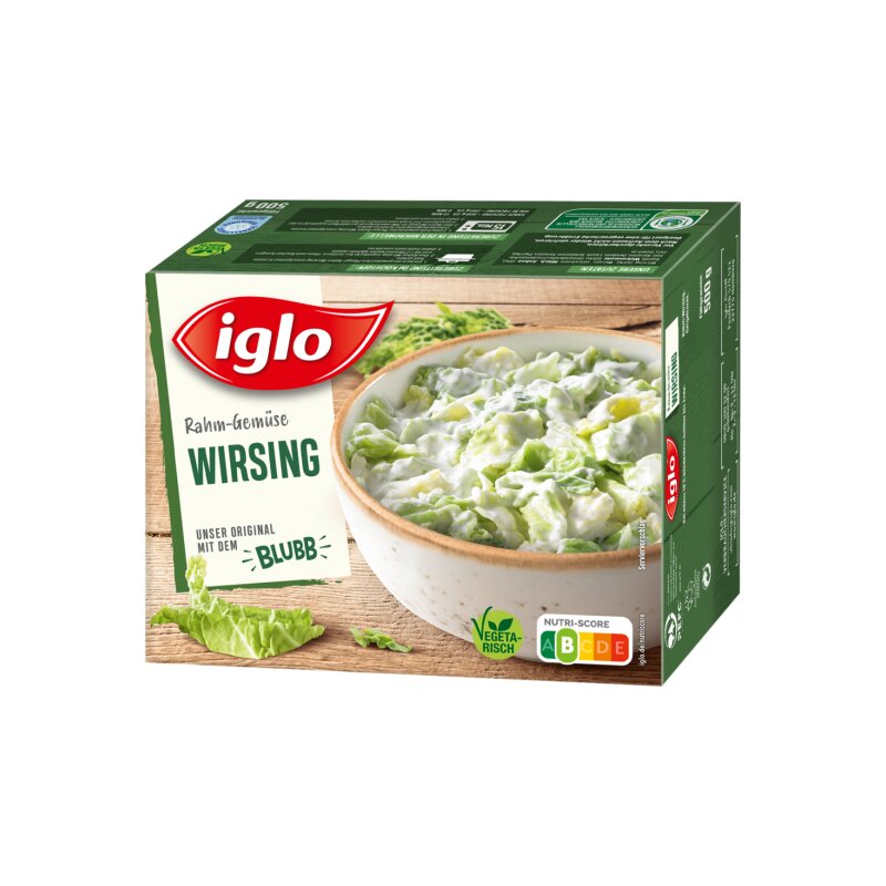 Iglo Rahm-Gemüse Wirsing 500g - Lebensmittel-Versand.eu | Food online