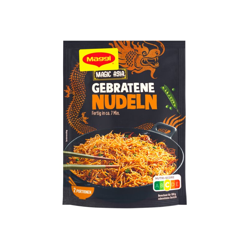 Maggi Magic Asia Gebratene Nudeln 121 g - Lebensmittel-Versand.eu | L