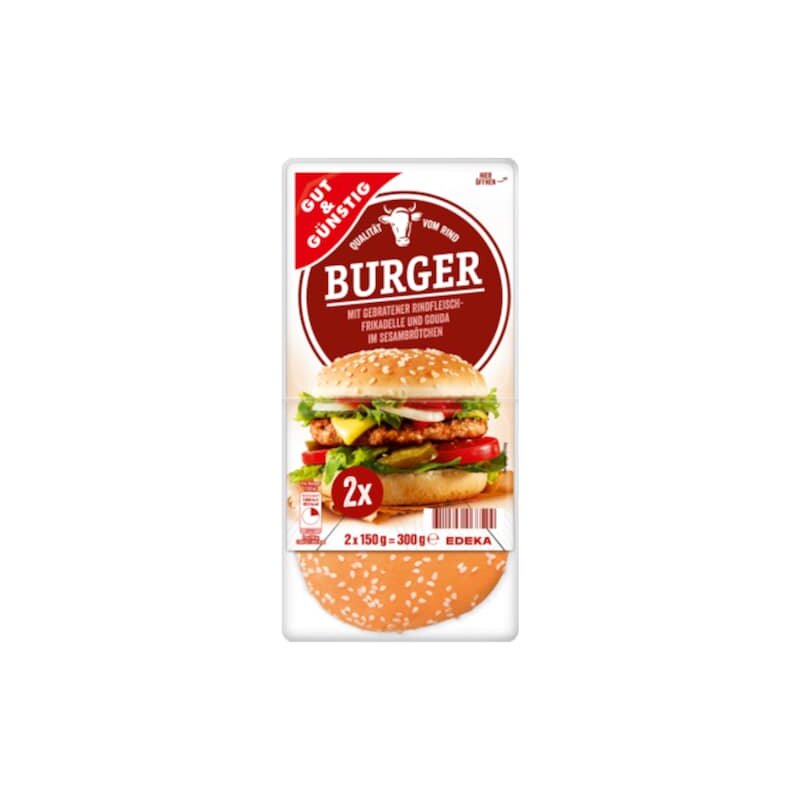 G&G Burger v.Rind m.Gouda 300g - Lebensmittel-Versand.eu | Food onlin
