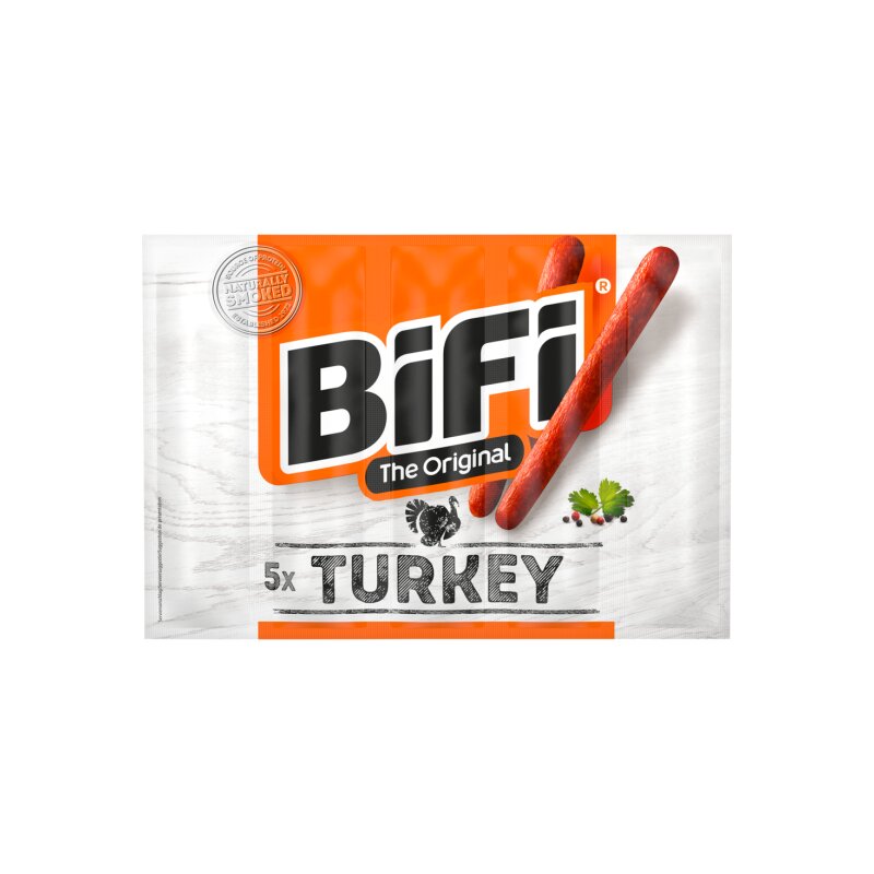 Bifi 100% Turkey Salami 5x20g - Lebensmittel-Versand.eu | Lebensmitte