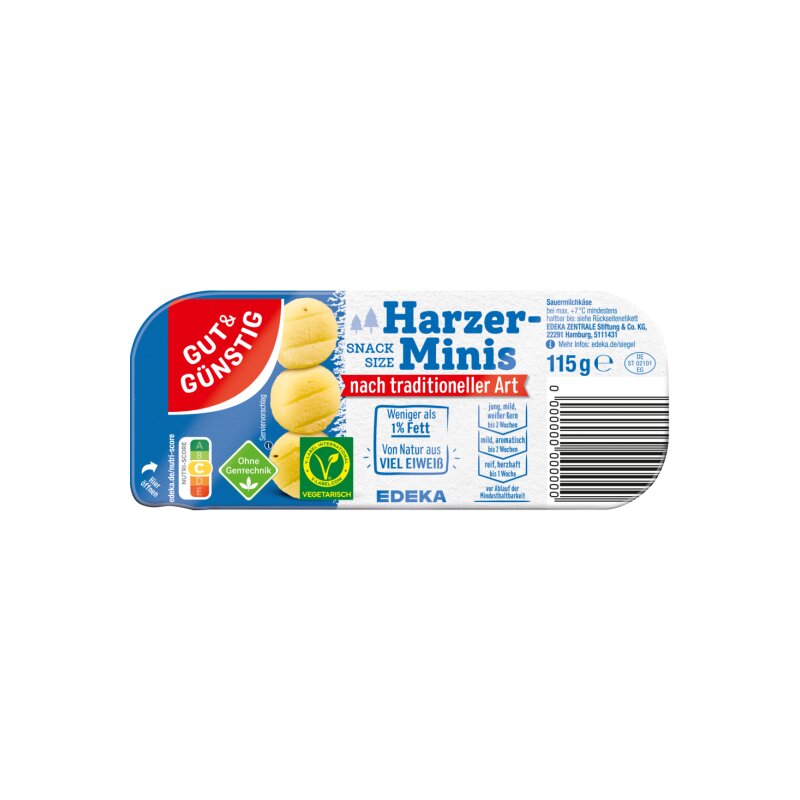 G&G Harzer Minis 115g VLOG - Lebensmittel-Versand.eu | Food online