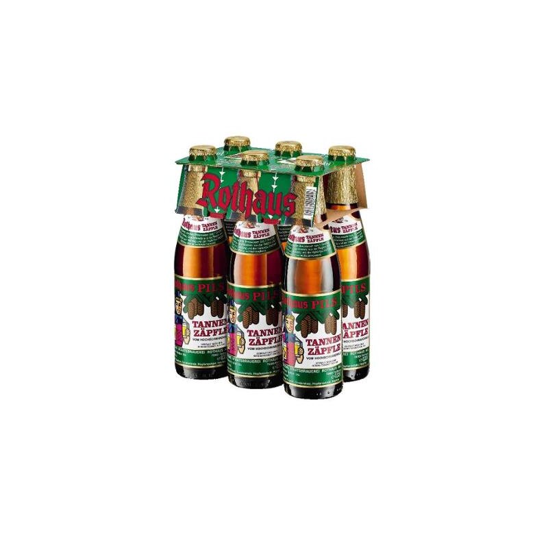 Rothaus Pils Tannenzäpfle 4x6x0,33l MW, 31,22
