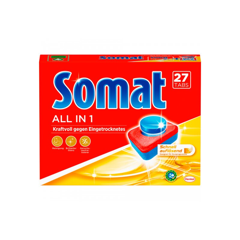 Somat Tabs 7 All in1 486g 27er - Lebensmittel-Versand.eu | Lebensmitt