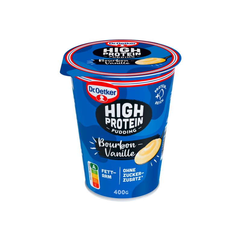 Dr.Oetker High Protein Pudding Vanille 400g - Lebensmittel-Versand.eu
