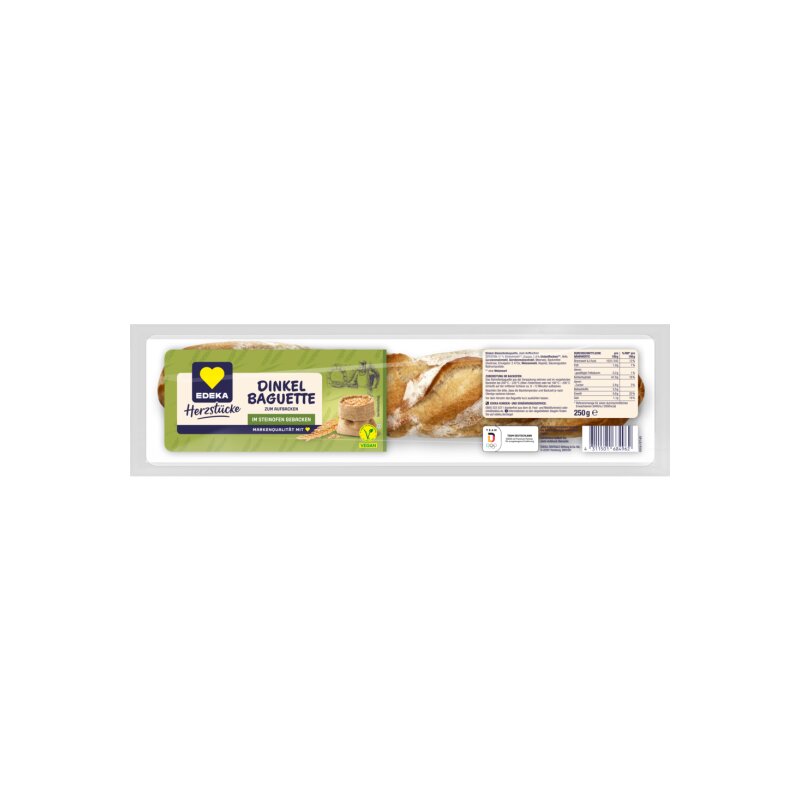 EDEKA Steinofenbaguette Dinkel 250g - Lebensmittel-Versand.eu | Leben