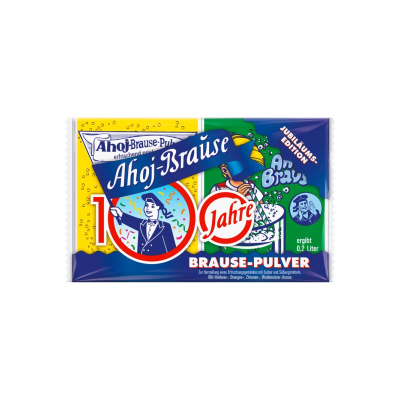 Frigeo Ahoj Brause-Pulver 4-fach 10Stück 58g, 1,49