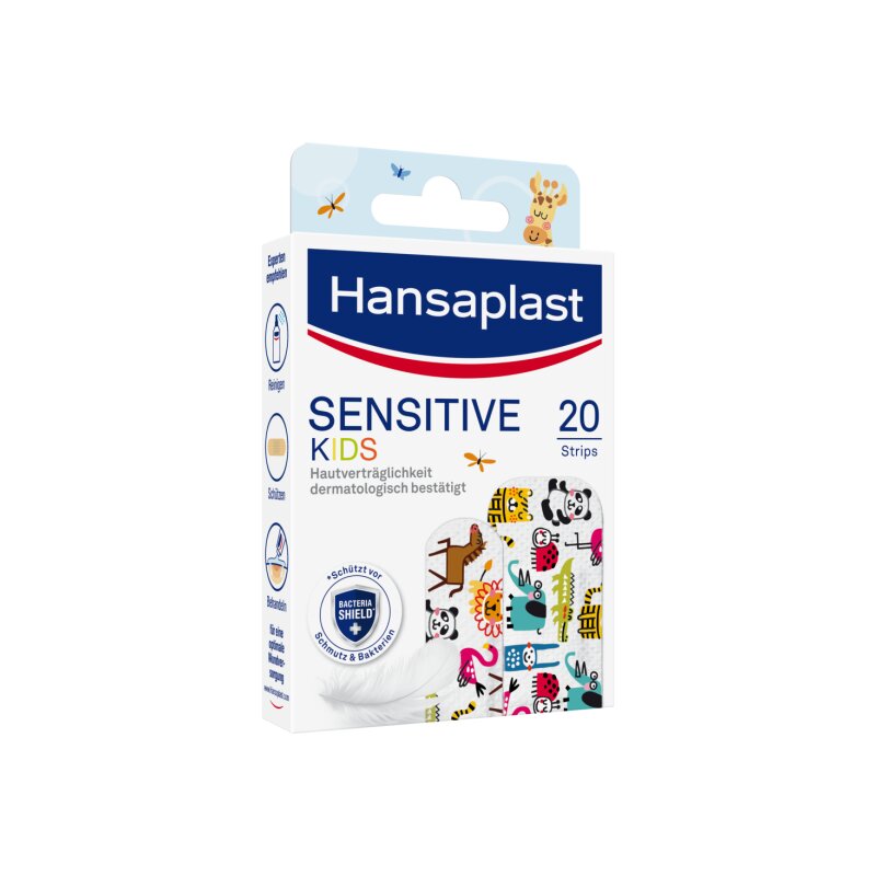 Hansaplast Kinder Sensitive Strips 20ST - Lebensmittel-Versand.eu | L