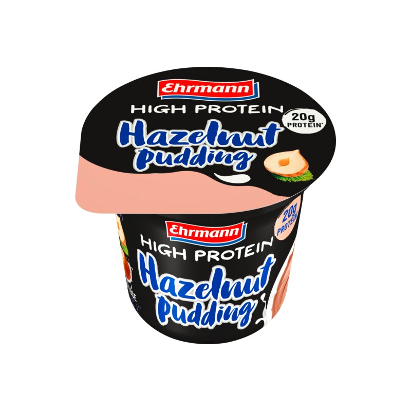 Ehrmann High Protein Pudding Hazelnut 200g - Lebensmittel-Versand.eu