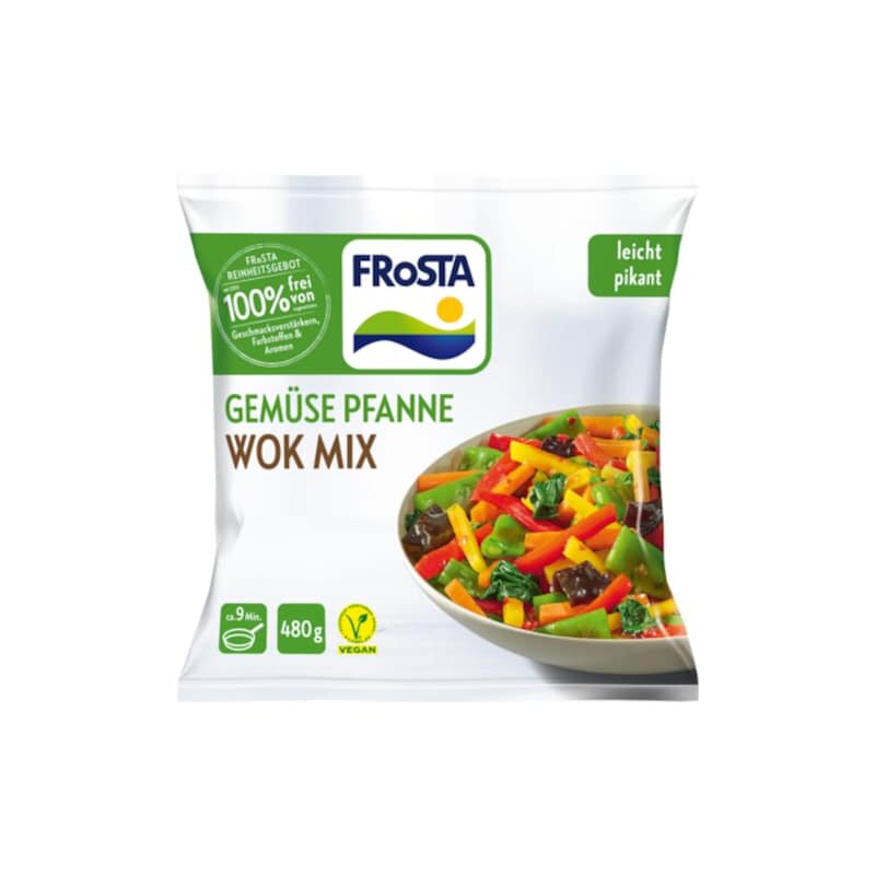 Frosta Gemüse Pfanne Wok Mix 480g - Lebensmittel-Versand.eu | Lebensm